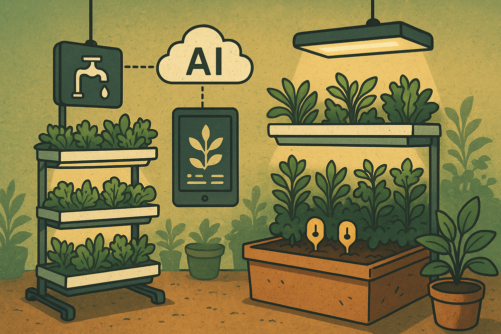 The Smart Urban Garden: Top Tech & AI Helping You Grow More Food at Home in 2026